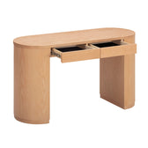 Marlow 52" Wood 2-Drawer Writing Desk | TOV Furniture