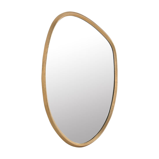 Mika 23"X35.4" Gold Wall Mirror | TOV Furniture