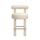 Carmel Cream Velvet Counter Stool | TOV Furniture