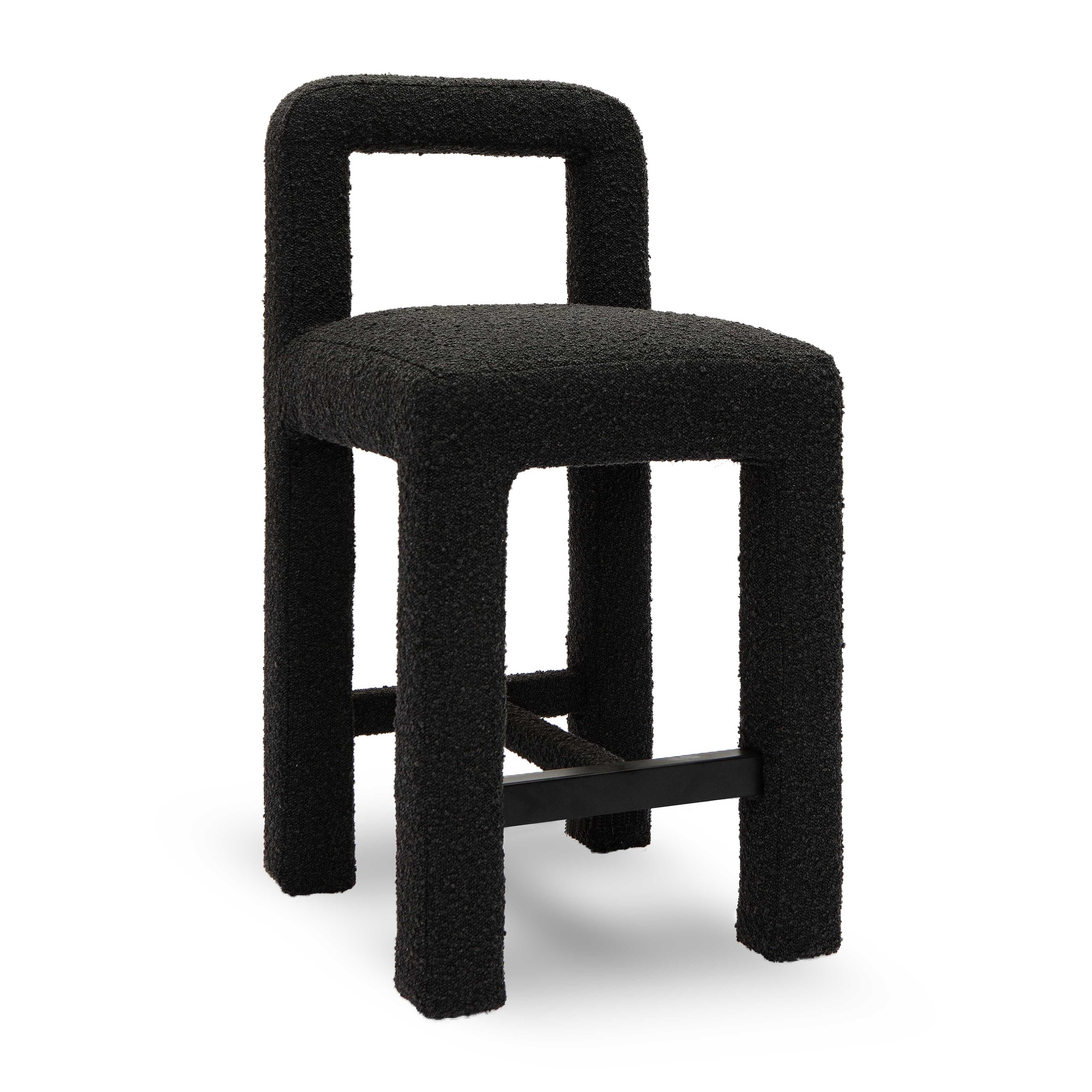 Hazel Performance Boucle Counter Stool | TOV Furniture