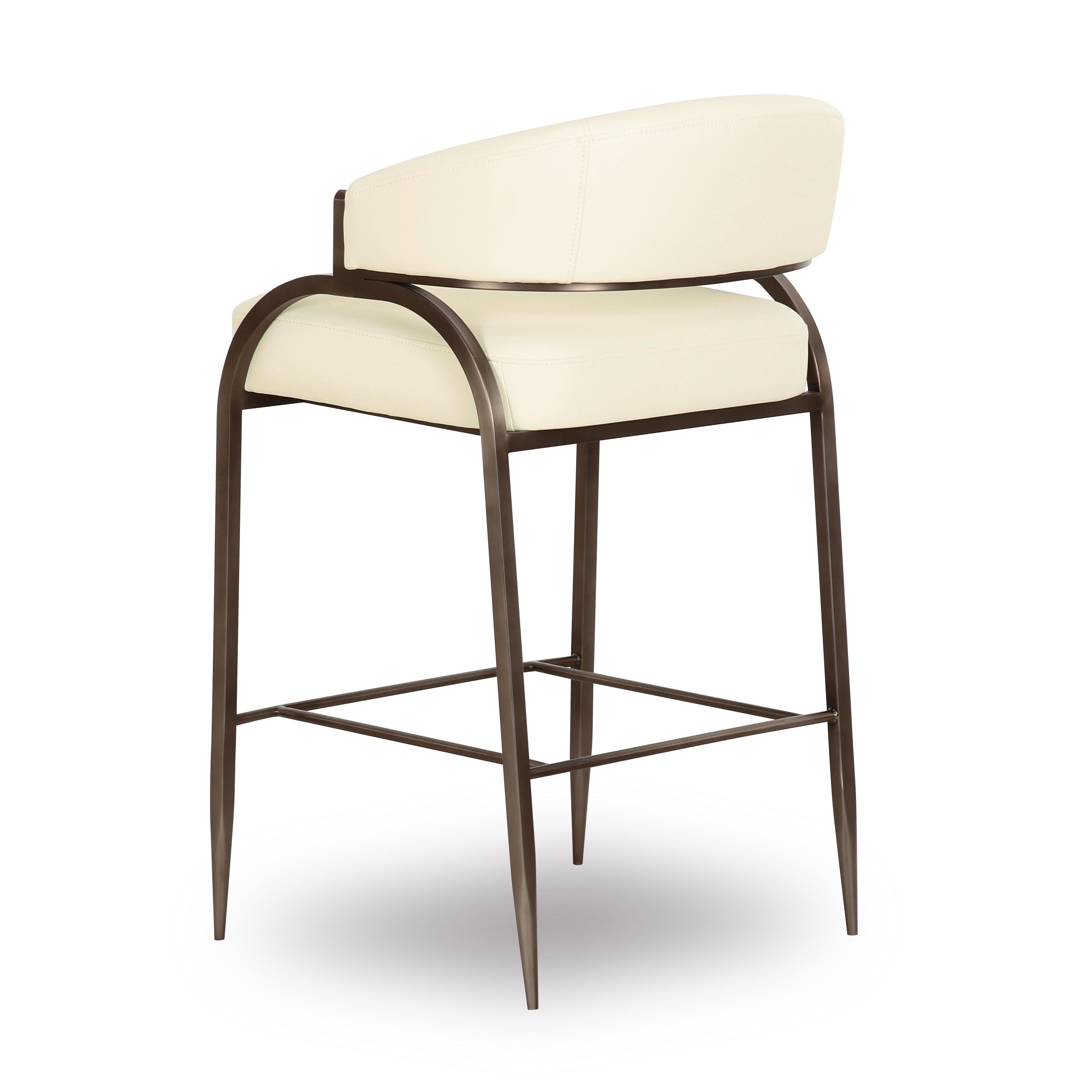Tatum Performance Vegan Leather Counter Stool | TOV Furniture
