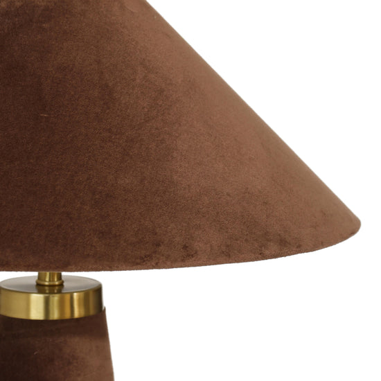 Graham Velvet Table Lamp – TOV Furniture