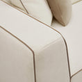 Tristine 2-Piece Cream Contract-Grade Linen L-Shaped Sectional | TOV ...