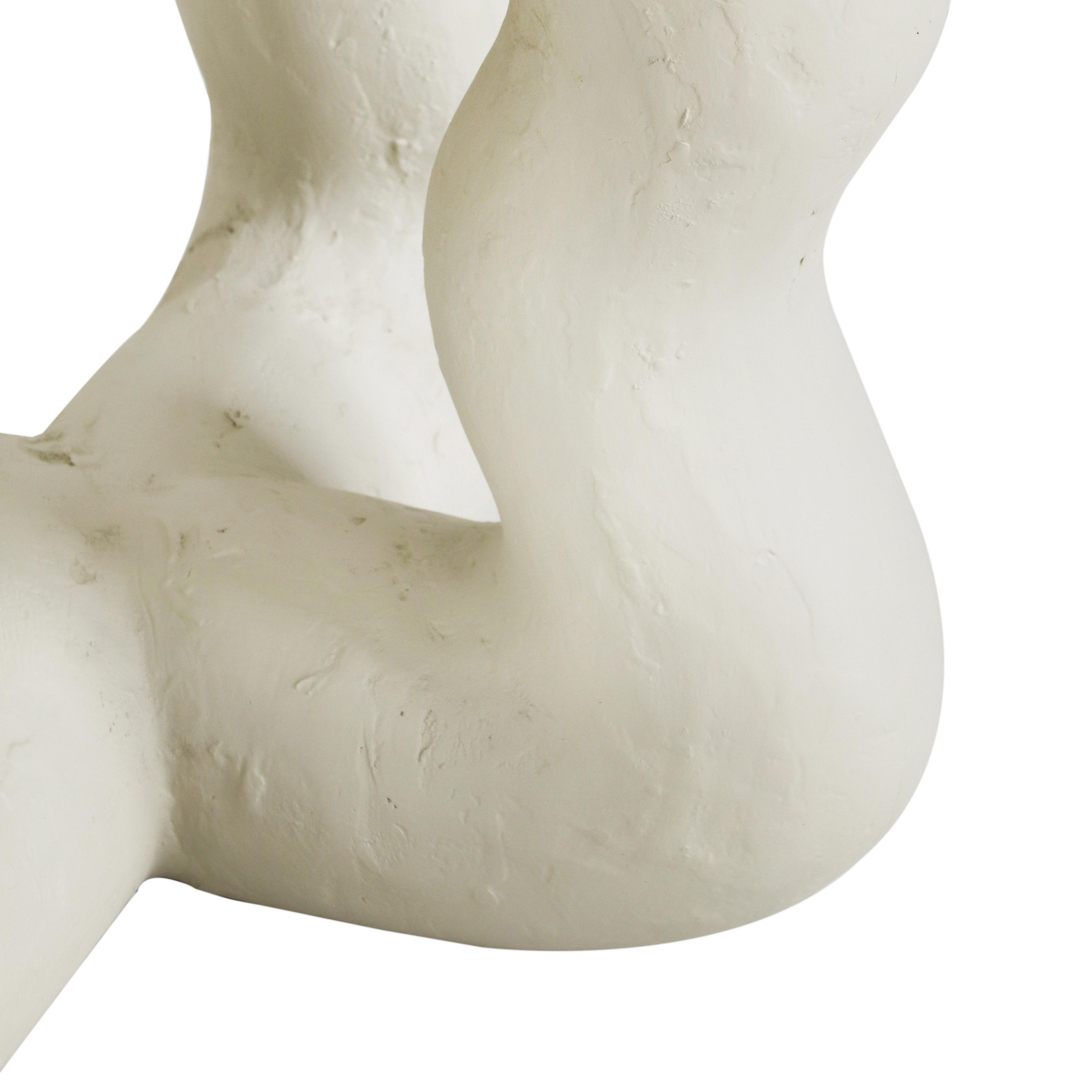 Maddie Cream Textured Side Table | TOV Furniture