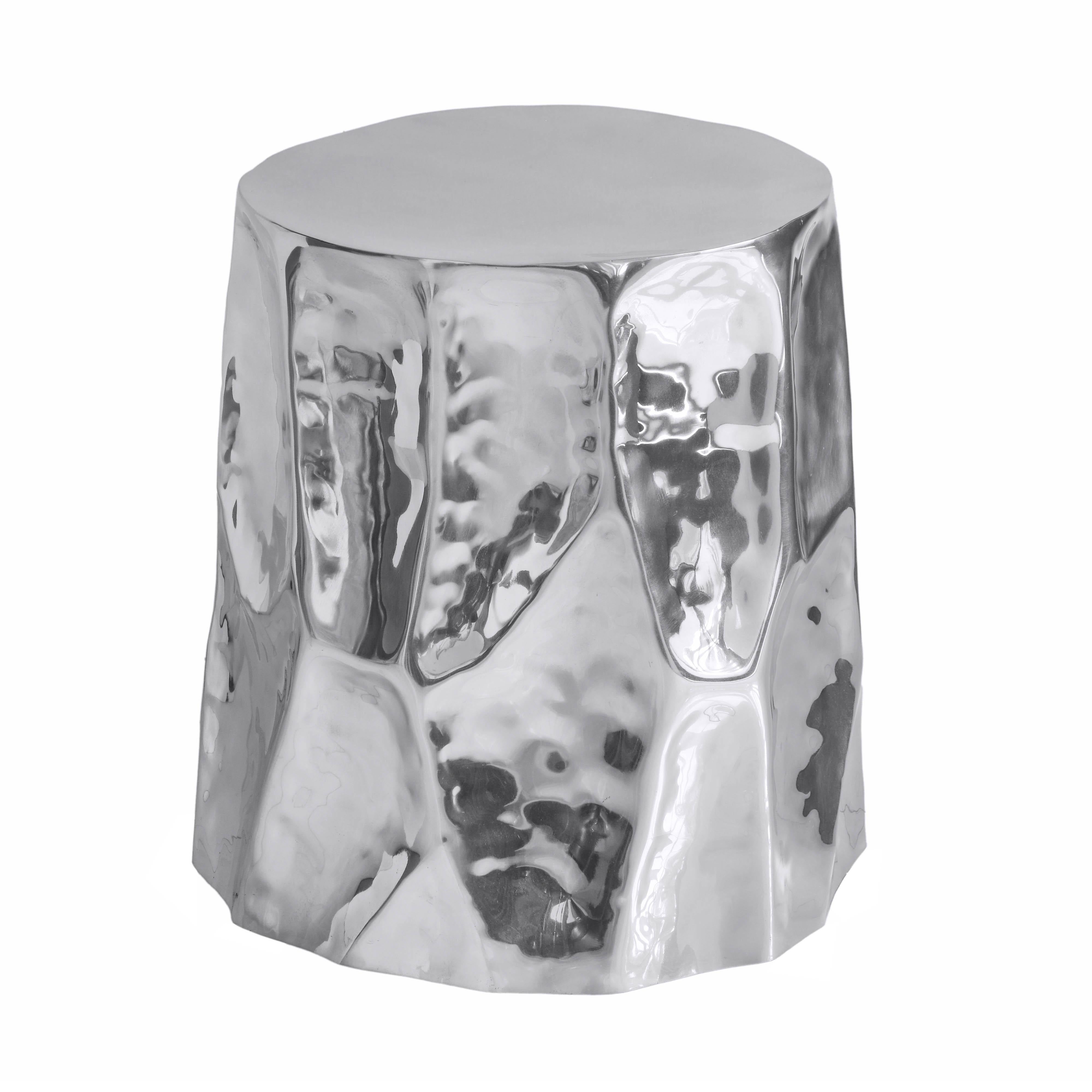 Forma Chrome Side Table – TOV Furniture