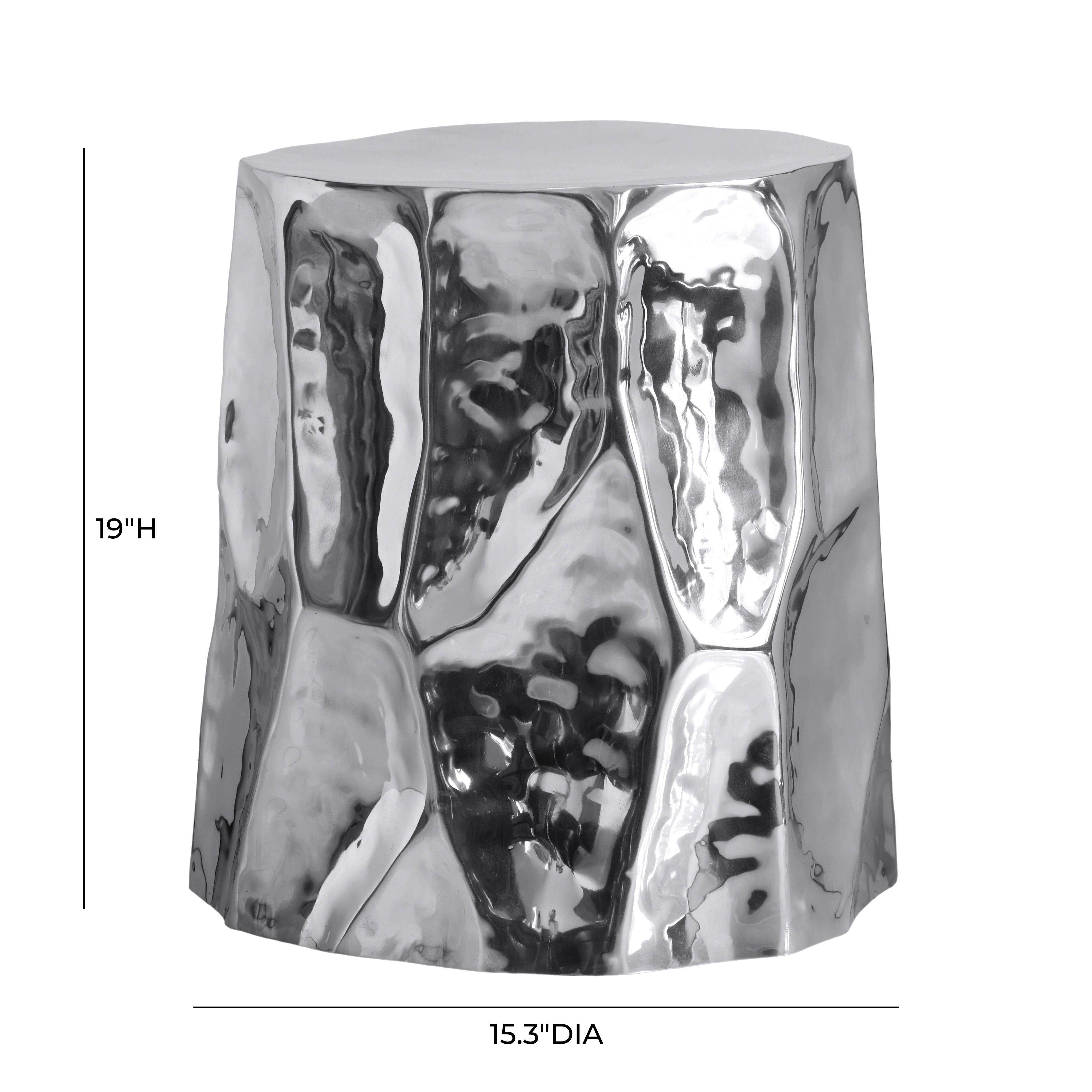 Forma Chrome Side Table – TOV Furniture