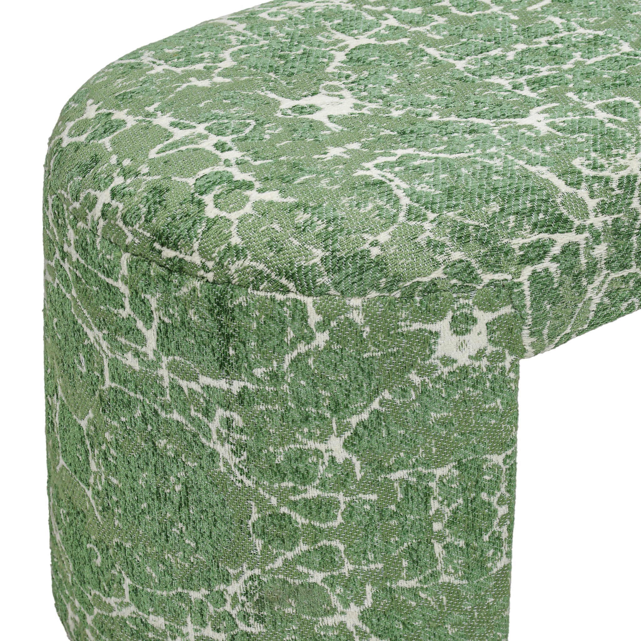 Greenspace 39" Rounded Upholstered Bench | TOV Furniture