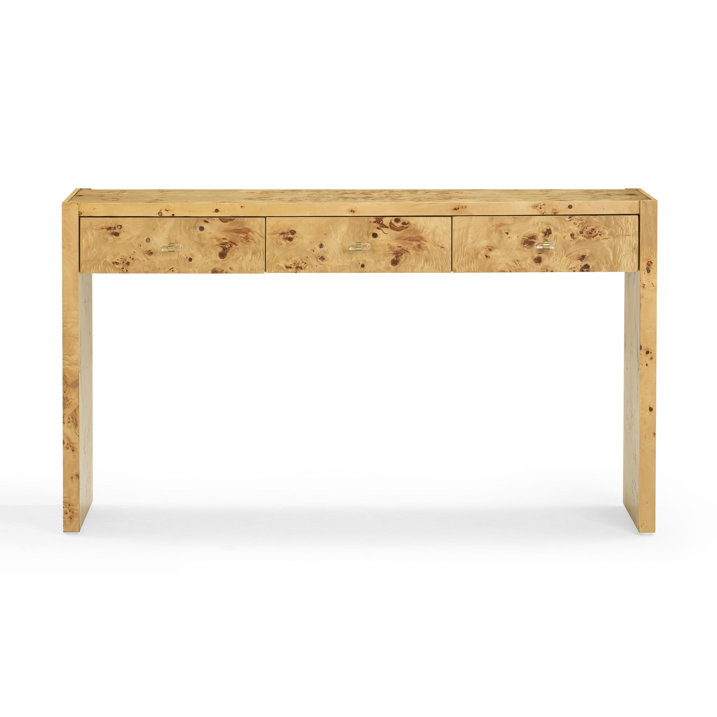Brandyss Burl Console Table – TOV Furniture
