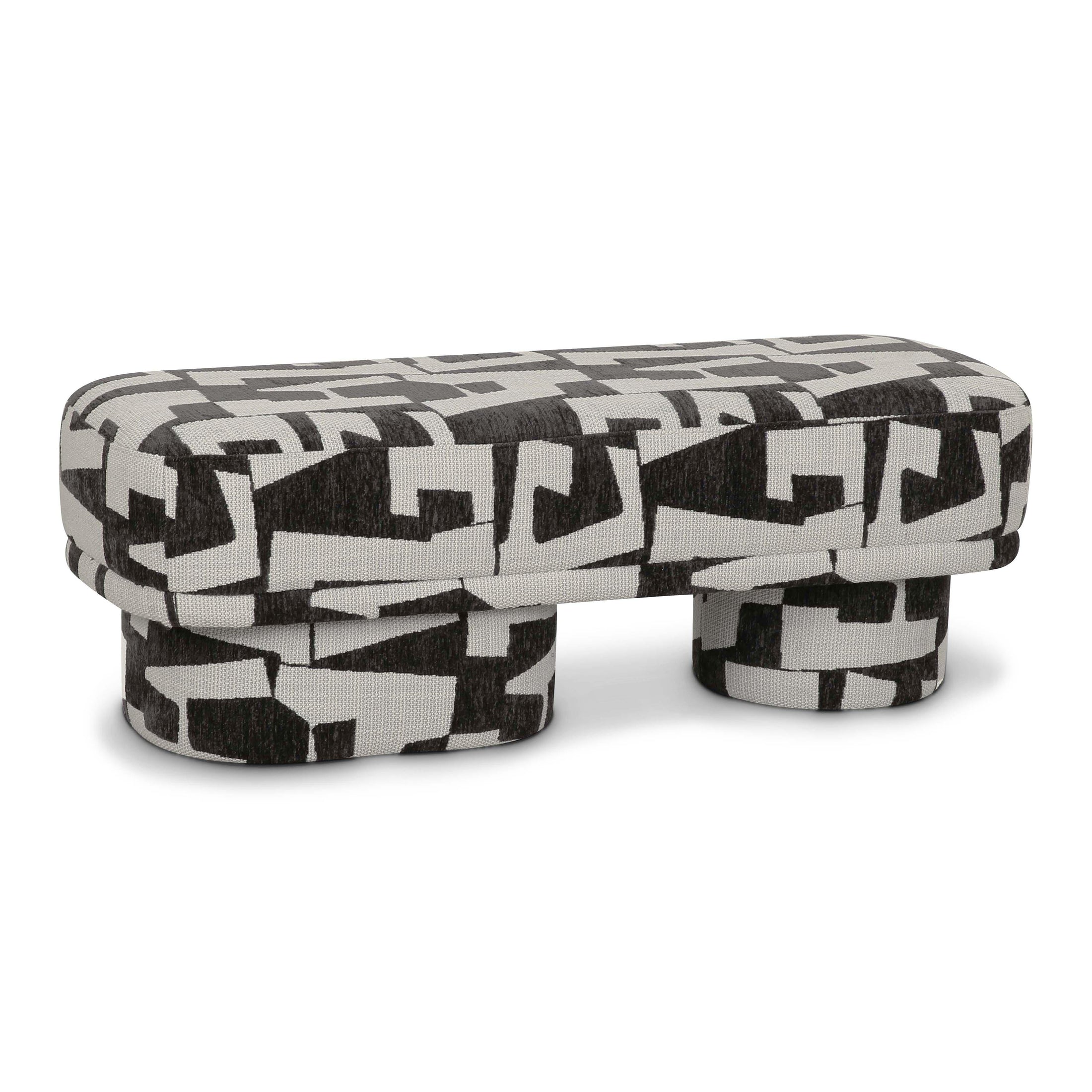 Lena 47" Jacquard Bench | TOV Furniture