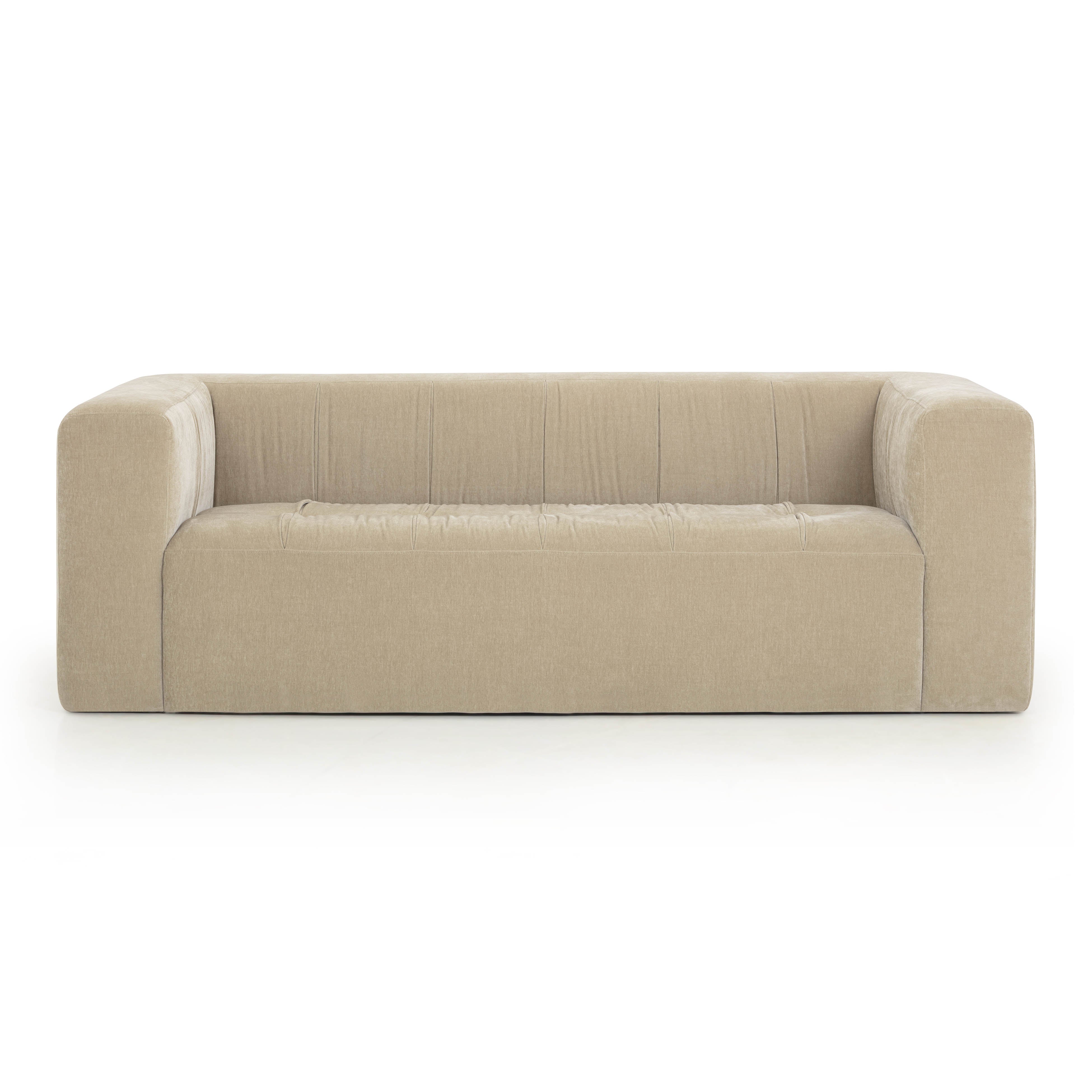Alder 89" Upcycled Contract-Grade Chenille Sofa | TOV Furniture