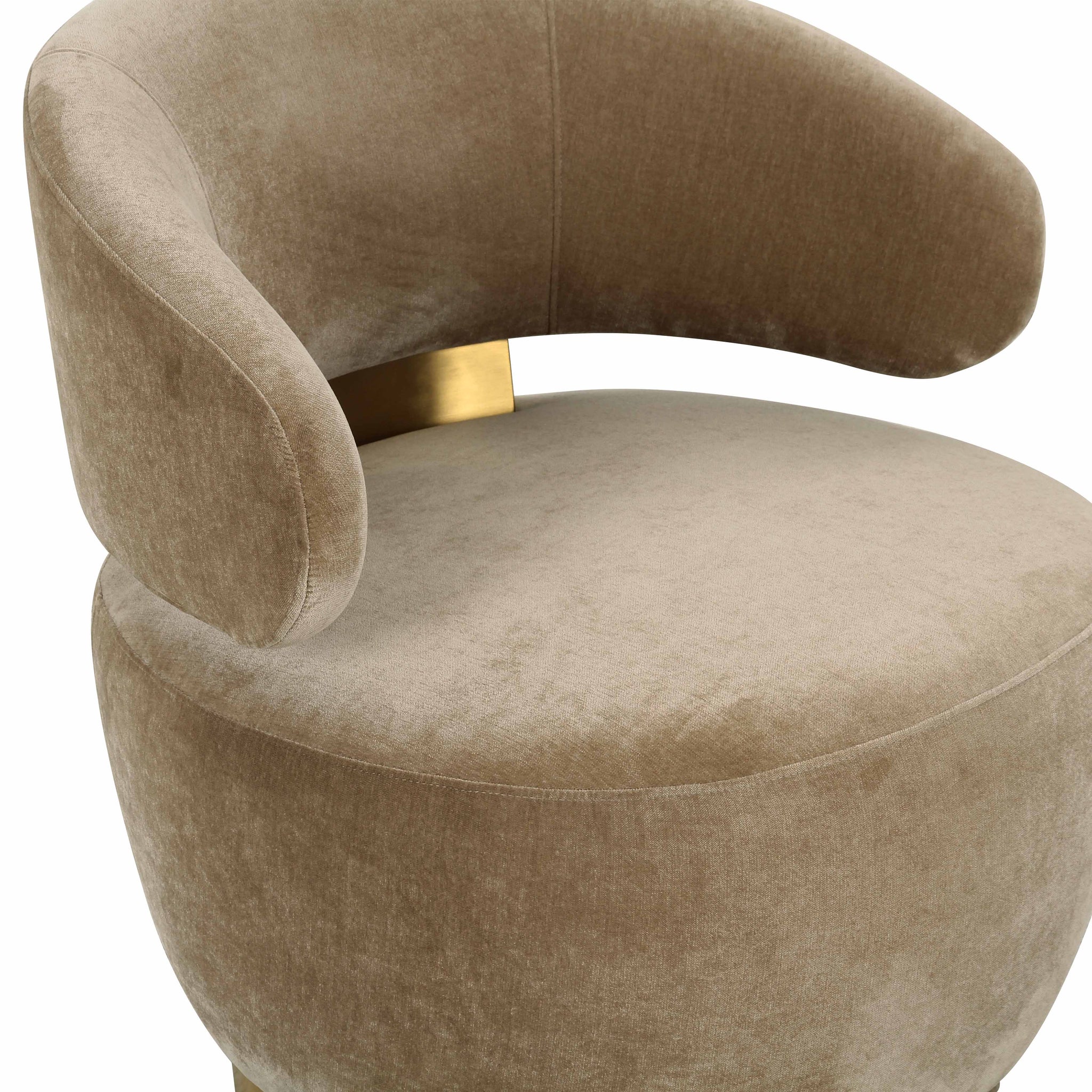 Austin Upcycled Swivel Chair | TOV Furniture