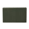 Eton Ribbed Green Vegan Leather Contract-Grade Storage Box | TOV Furniture