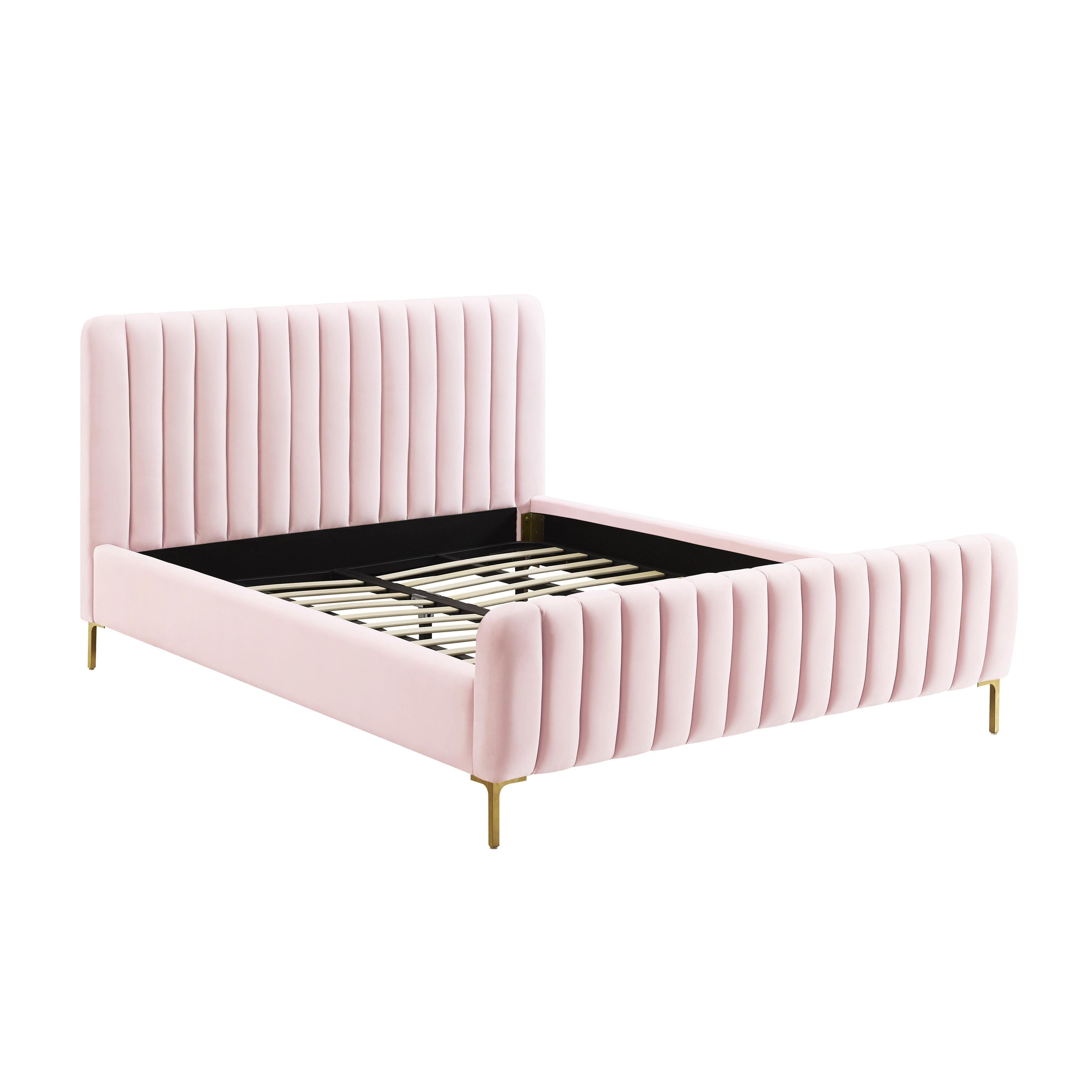 Angela Velvet Bed & Luxurious Bedroom Furniture | TOV Furniture