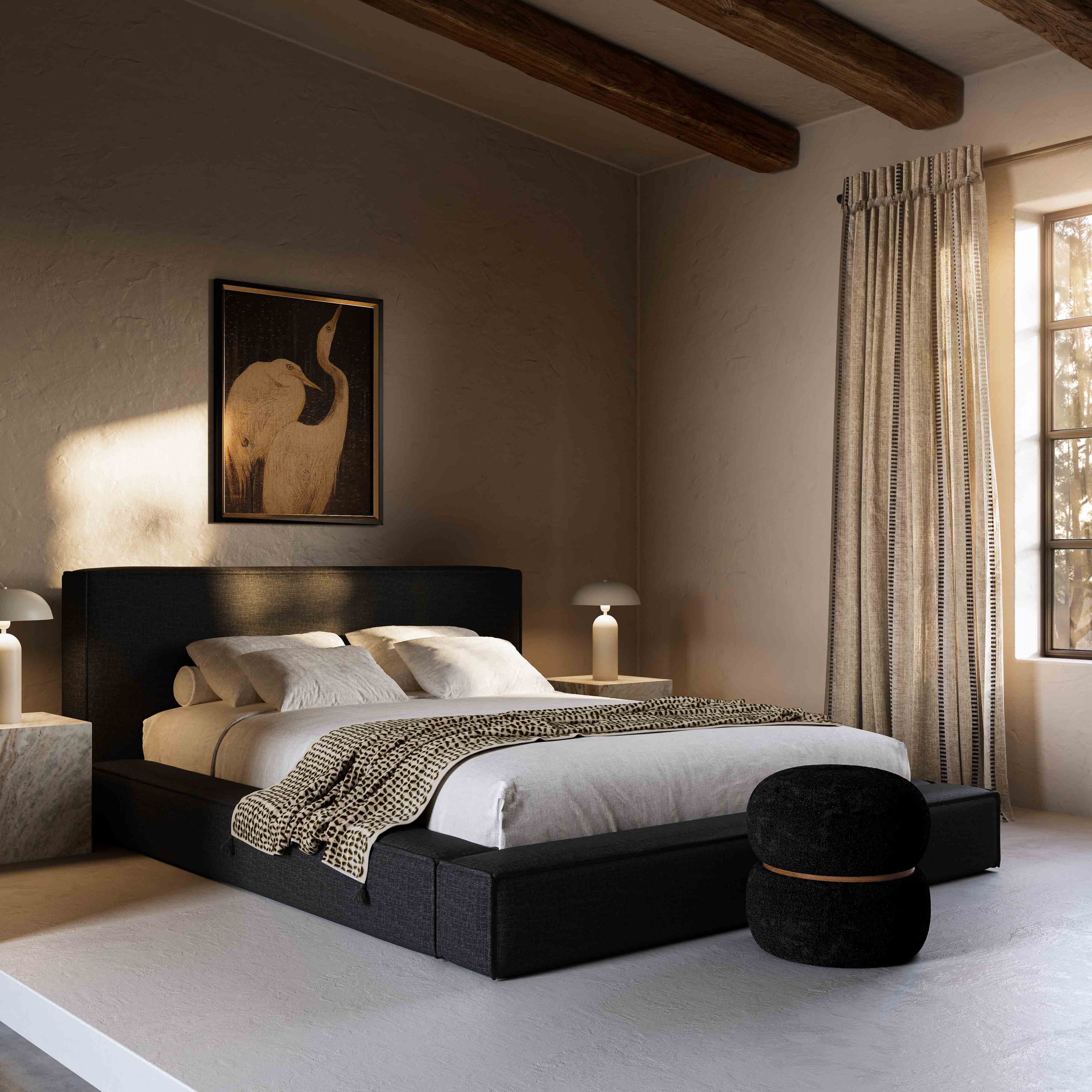 Olafur Upholstered Bed | TOV Furniture