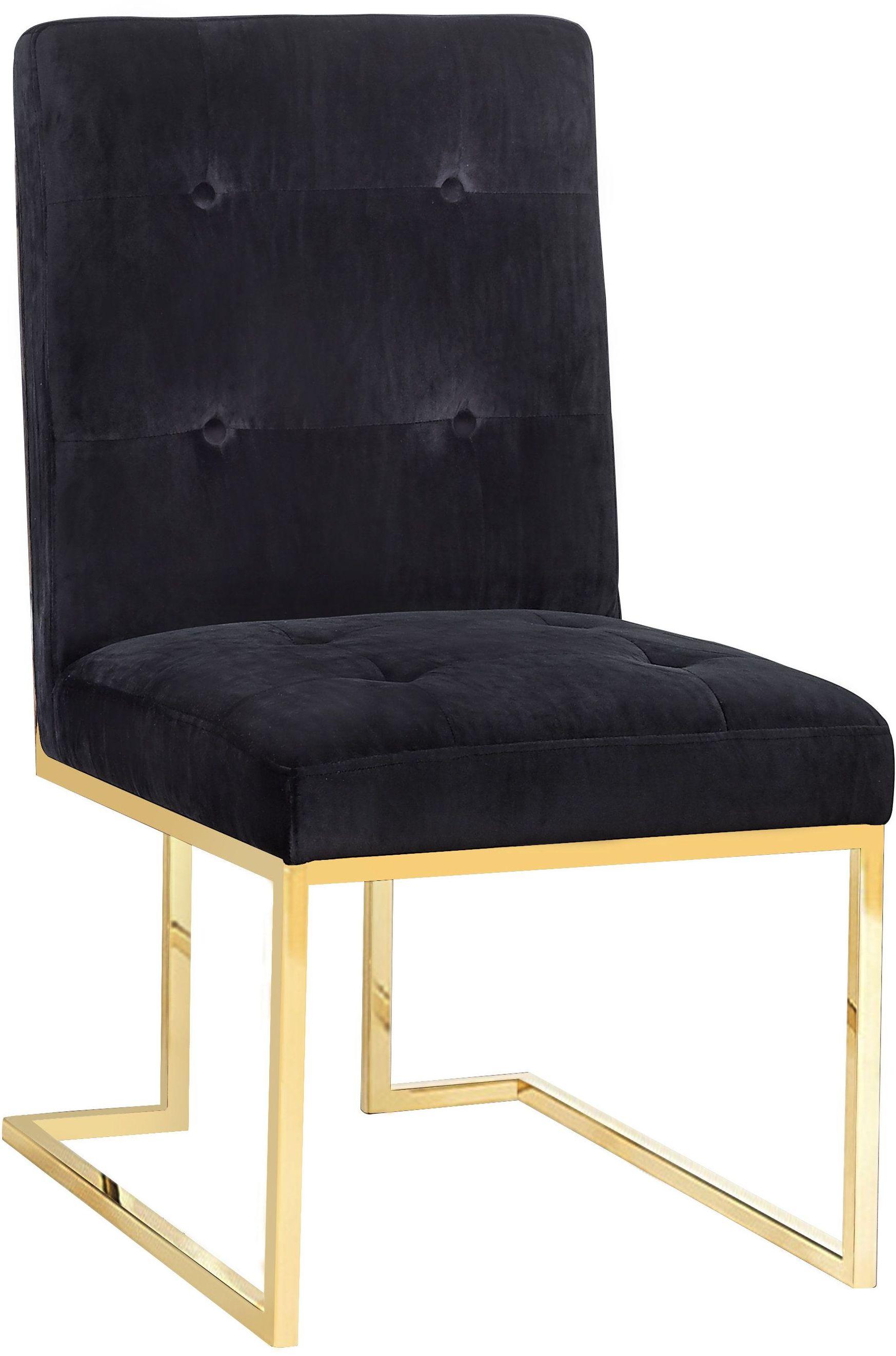 Akiko navy velvet chair store