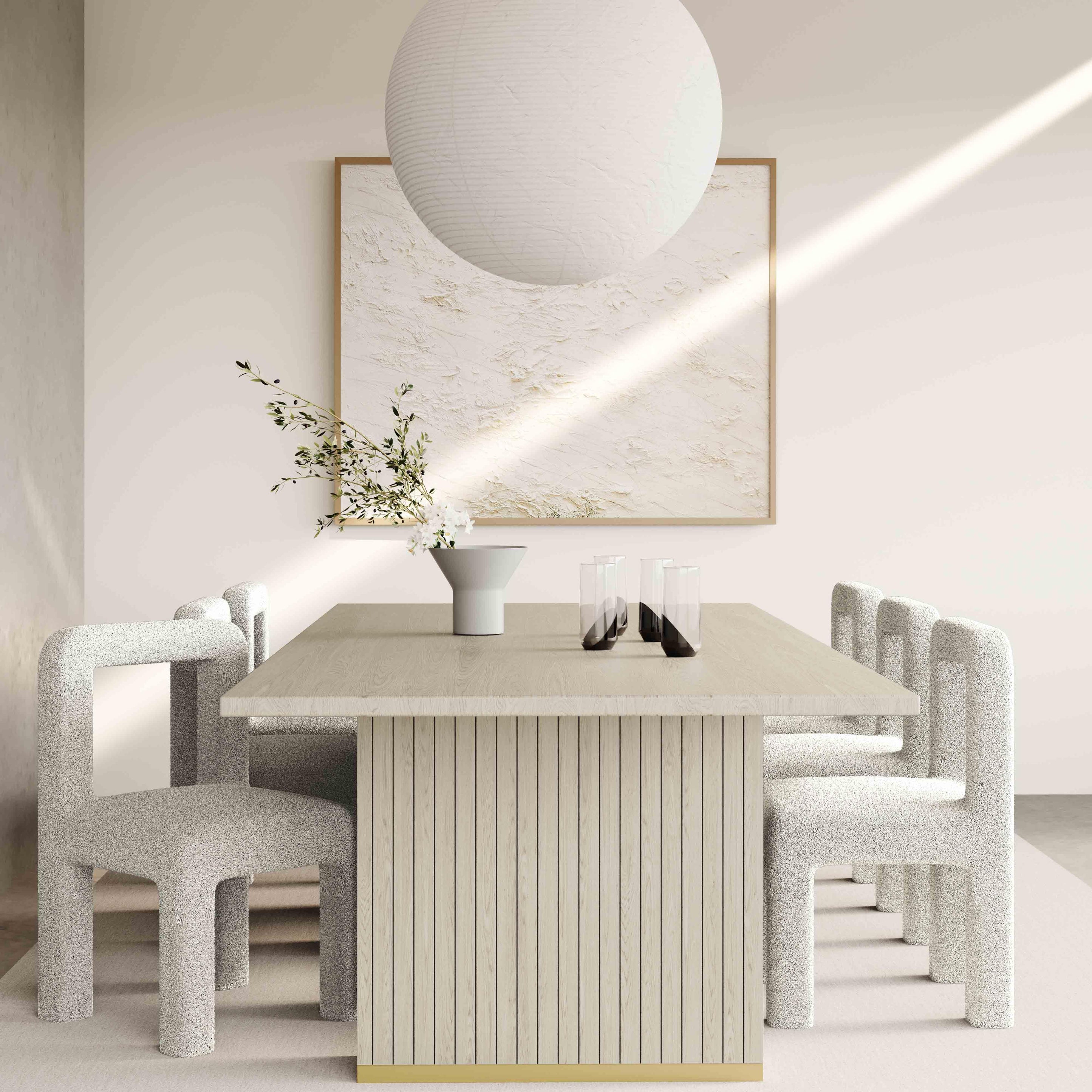 Hazel Boucle Dining Chair | TOV Furniture