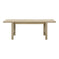 Gata 87" Light Teak Outdoor Rectangular Dining Table | TOV Furniture