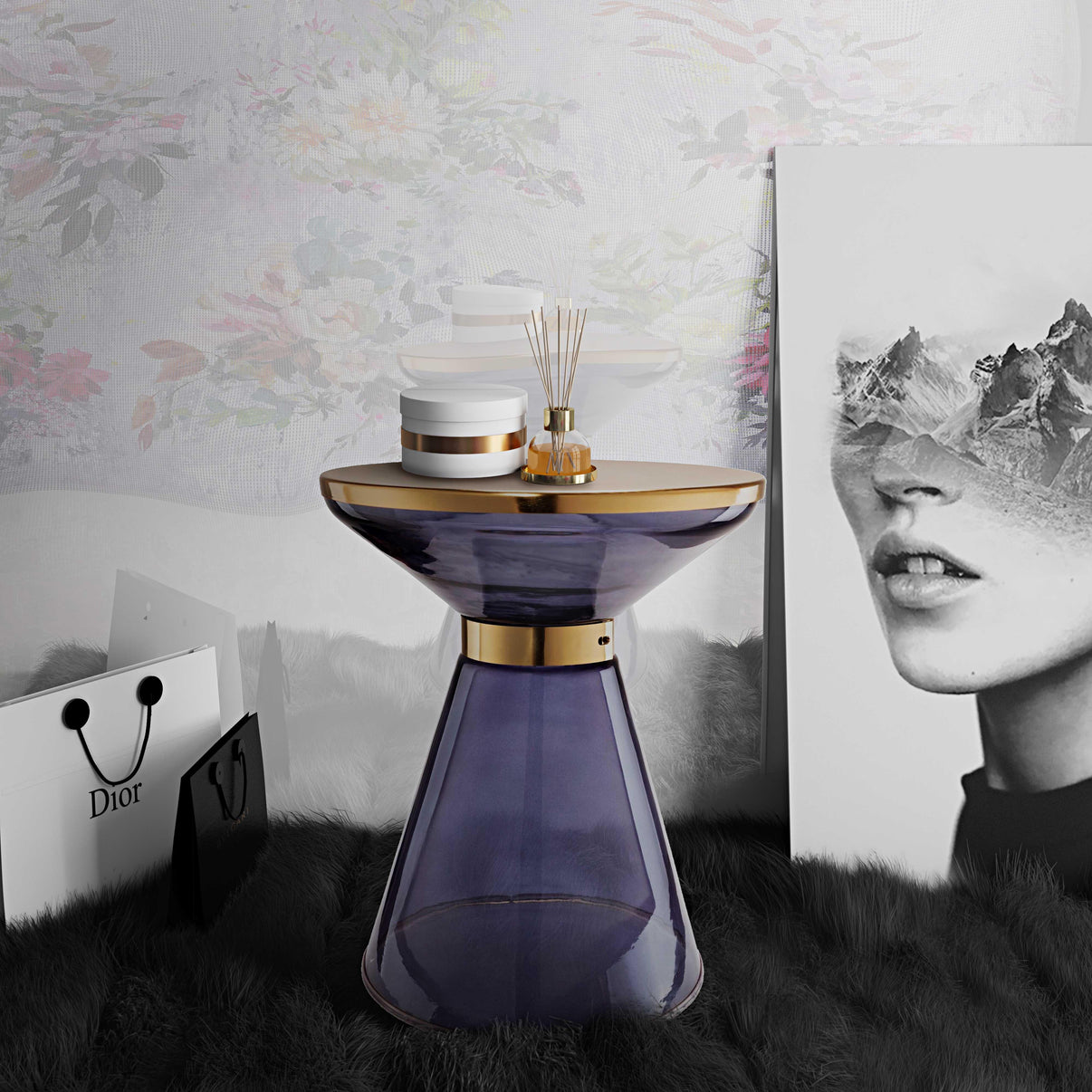 Coral Side Table | TOV Furniture