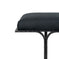 Bryn 59" Black Linen Bench | TOV Furniture