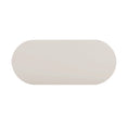 Bella Cream Oval Coffee Table – TOV Furniture