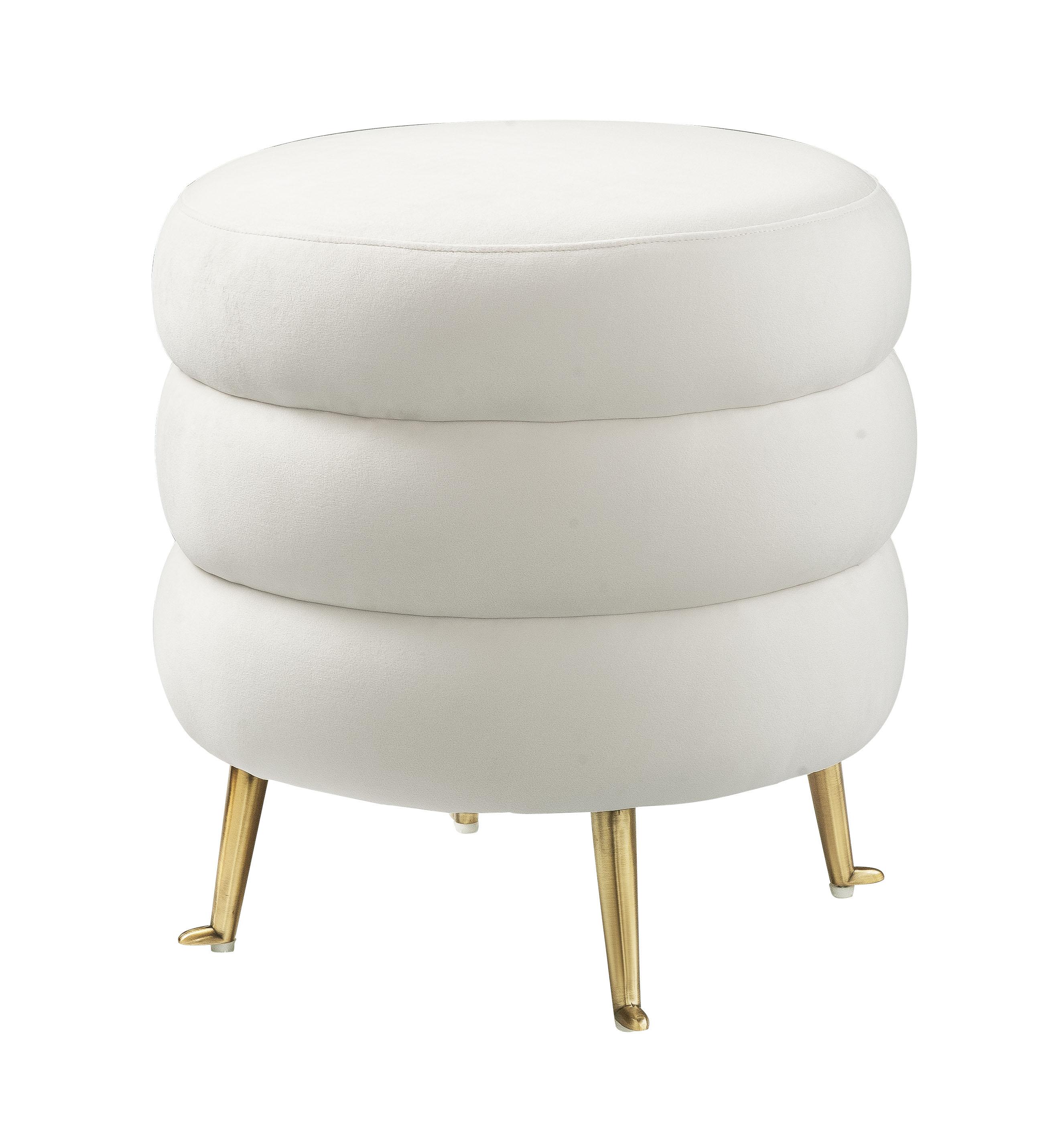 Tov velvet ottoman store
