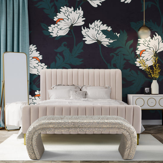 Kenya 48" Velvet Bench | TOV Furniture