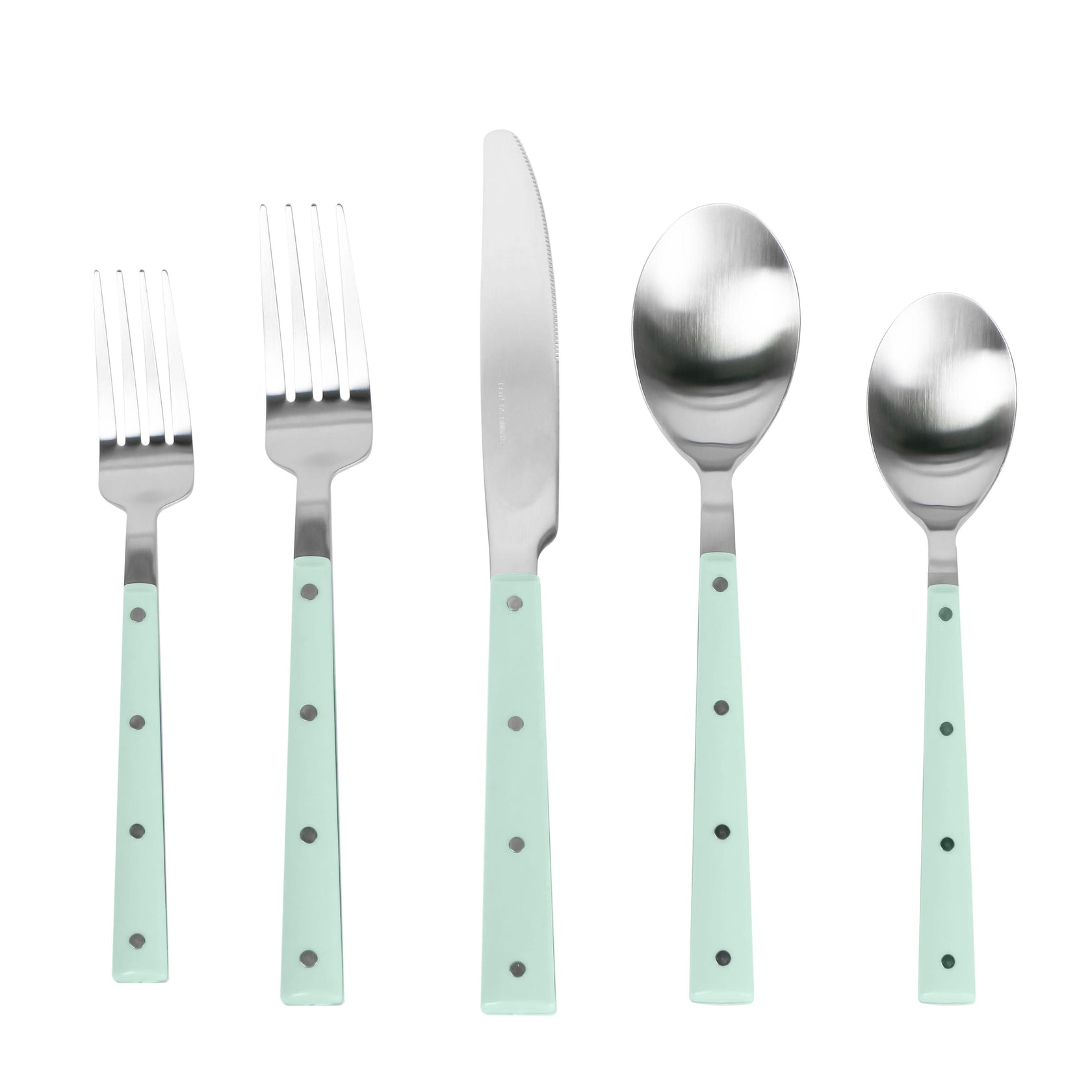Soline Stainless Steel Flatware Set of 5 | TOV Furniture